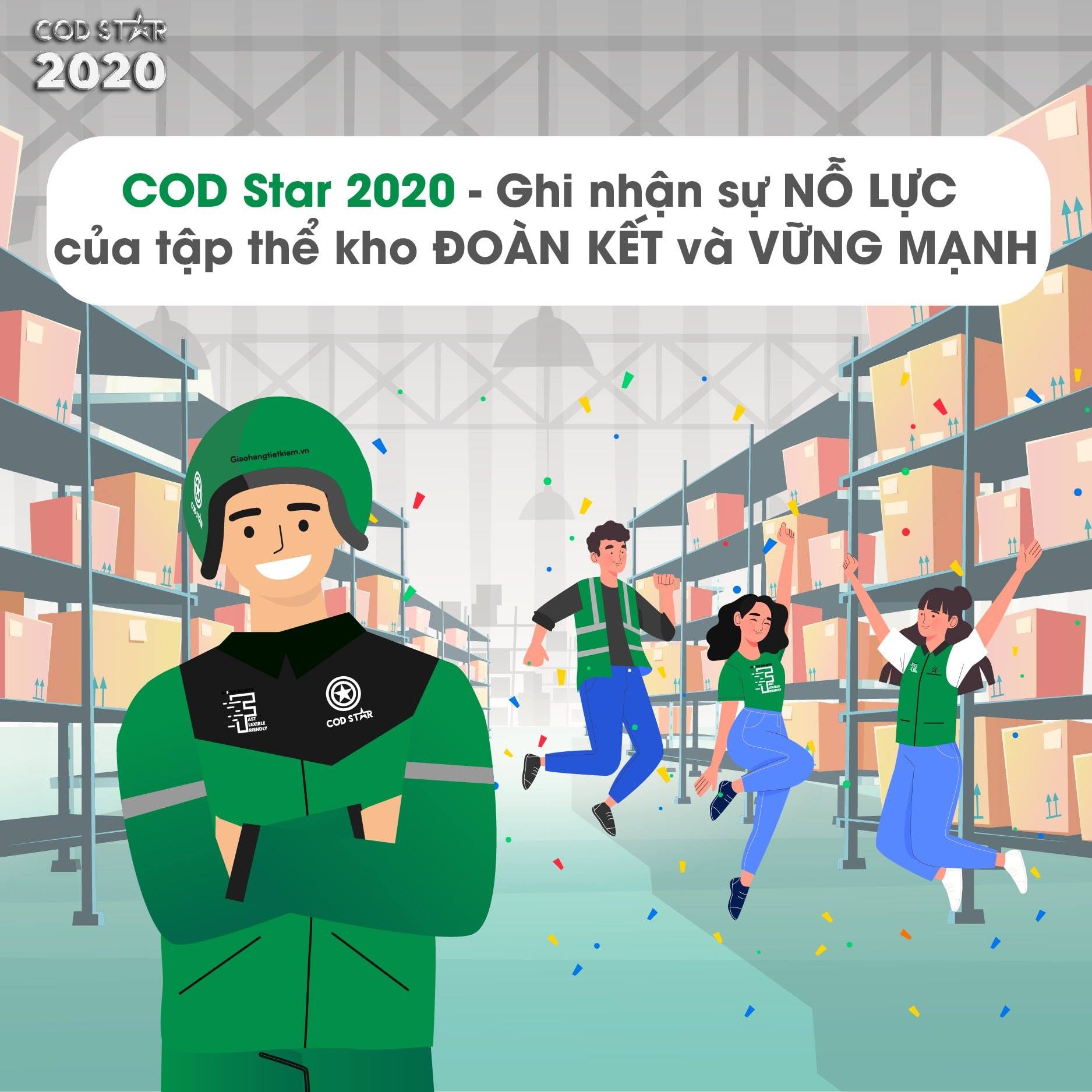 COD Star 2020 - Ghi nhận sự nỗ lực của tập thể kho đoàn kết và vững ...